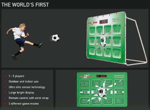 Kick-Star electronic interactive football game for 1-9 players KICKSTAR ...