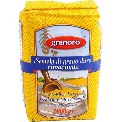 Amazon.com: Granoro Semola Rimacinata Semola harina (harina de emolina ...