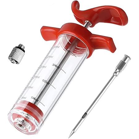 KitchenCraft Meat Injector / Cooking Syringe : Amazon.co.uk: Home & Kitchen