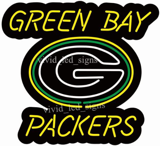 Amazon.com : Queen Sense 10" Vivid Green Bays Sports Team Packer LED ...