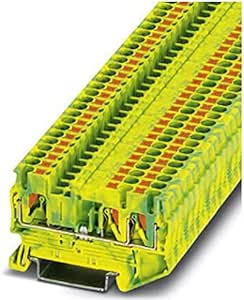 Phoenix Safe CONTACT Schutzleiter-Reihenklemme PT 2,5-TWIN-PE, 3209565 Grün-gelb, 50 Stück ...