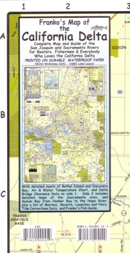 California Delta Map by Franko: Franko's Maps: 9781931494229: Amazon ...