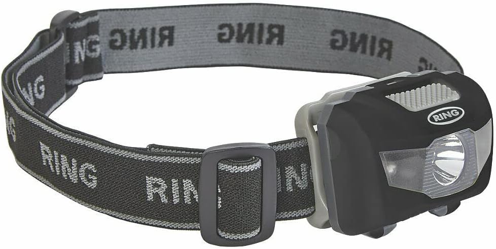 Ring Automotive LED HIGH Performance Head Torch Black & Grey 87LM ...