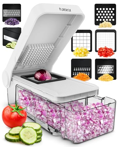 Snapklik.com : Fullstar Compact Vegetable Cutter, Food Chopper, Veggie ...