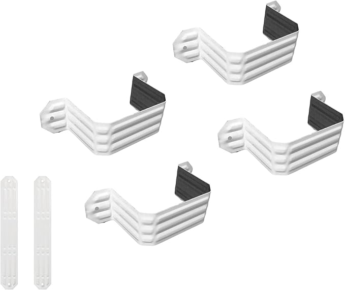 Gutter Downspout Strap downspout Offset 3x4， Leader Strap 3x4 rain ...