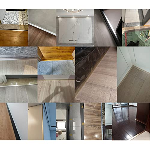 YSMA L Shape Stair Edge Protector, Aluminum Flooring - Want It All