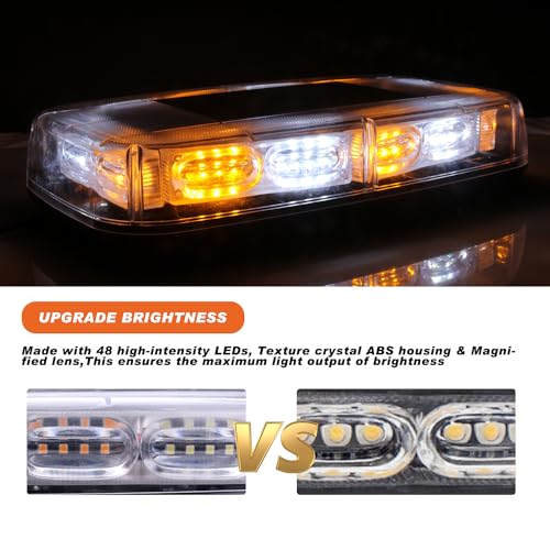 Snapklik.com : Lux Emergency Lights For Vehicles, 48 LEDs Beacon Lights ...