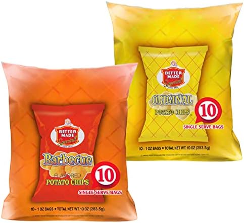 Amazon.com: Better Made Special Potato Chips (Original) - 50 Pack - 50 ...