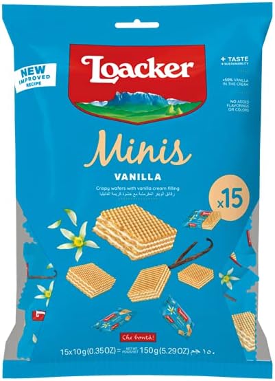 Loacker Minis Vanilla 150g: Buy Online at Best Price in UAE - Amazon.ae