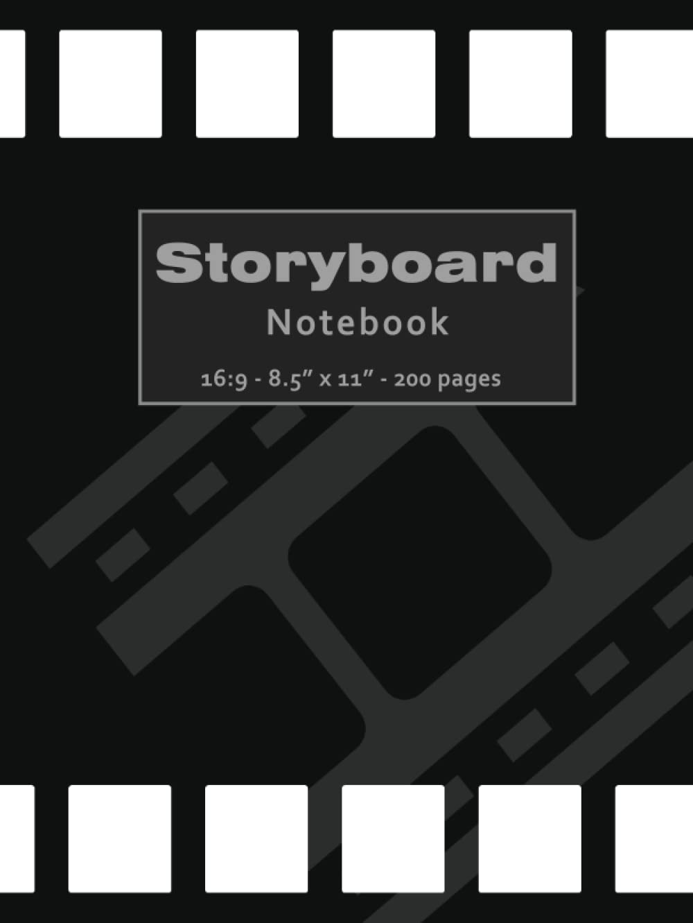 Blank Storyboard Notebook: Storyboard Sketchpad for Film Directors ...