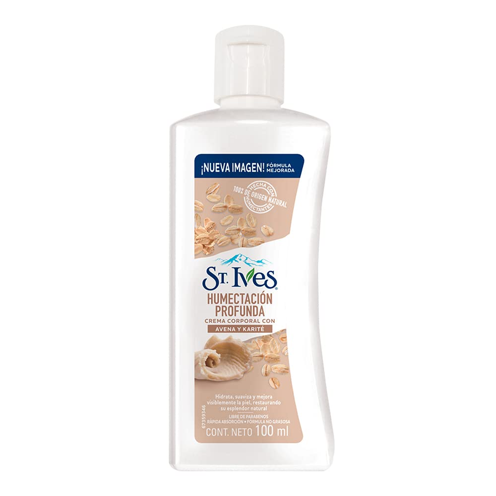 ST IVES Crema Corporal Avena Y Karite Hidratación Profunda 100ml ...