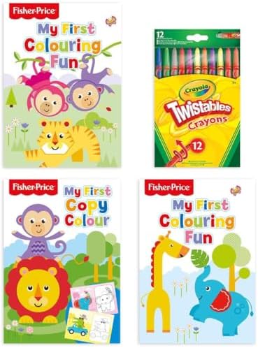 HAPPY TO BUY Set of Colouring Books for Children Including 3 Kids ...