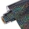 Amazon.com: WRAPXPERT Holographic HTV Iron on Vinyl Gold Heat Transfer ...