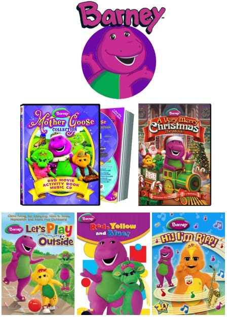 Amazon.com: Barney Ultimate Fun & Learn Collection: Mother Goose/ Let's ...