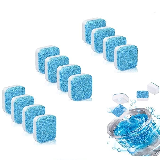 2 N FASHION (Pack of 12) Washing Machine Deep Cleaner Tablets,Descaling ...