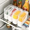 Amazon.com: Sliced Cheese Container for Fridge, 2/4 PCS Cheese Storage ...