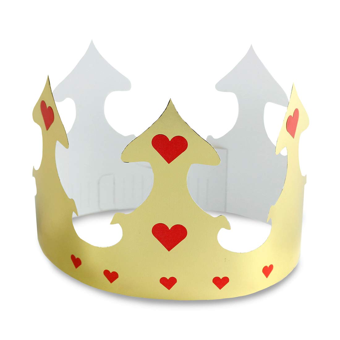 Snapklik.com : Hygloss Gold Paper Crowns 12 Pack - Paper Crowns For ...