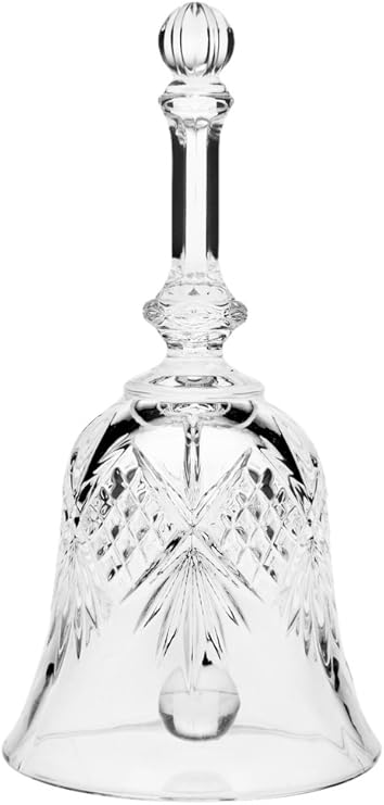 Amazon.com: Godinger Crystal Bell Decorative Bell, Holiday Bell, Home ...