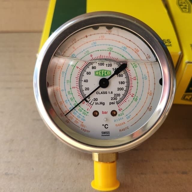 Original Swiss Imported Refco Weike Oil Pressure Gauge Mr 305 ...