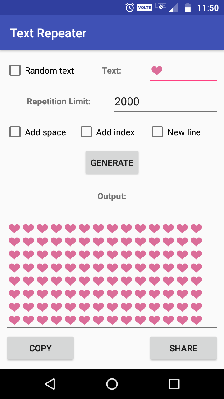 Text Repeater - App on Amazon Appstore