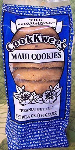 Amazon.com: Maui Cook Kwees Peanut Butter Cookies 3 Pack by Cook Kwee's ...