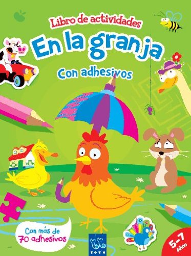 En la granja: Libro de actividades con adhesivos y escenarios ...