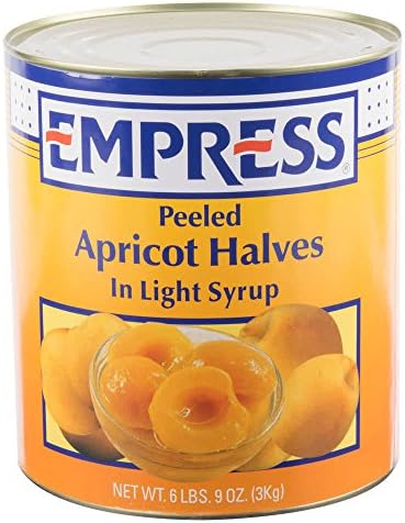 Amazon.com : TableTop King #10 Can Peeled Apricot Halves in Light Syrup ...