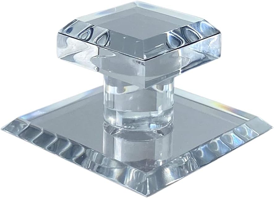 CRL Clear Acrylic Stick-On Small Mirror Pull - 1-3/4" Square : Amazon ...