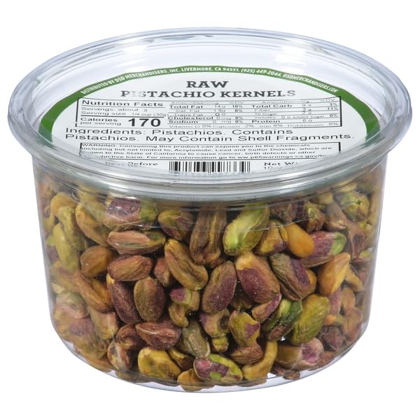 Amazon.com : DSD Merchandisers Raw Pistachio Kernel, 10 Ounce : Grocery ...