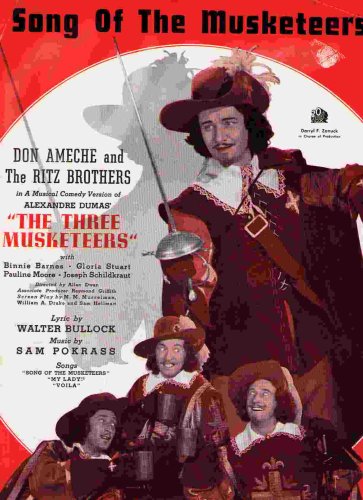 Song of the Musketeers (sheet music): Amazon.com: Books
