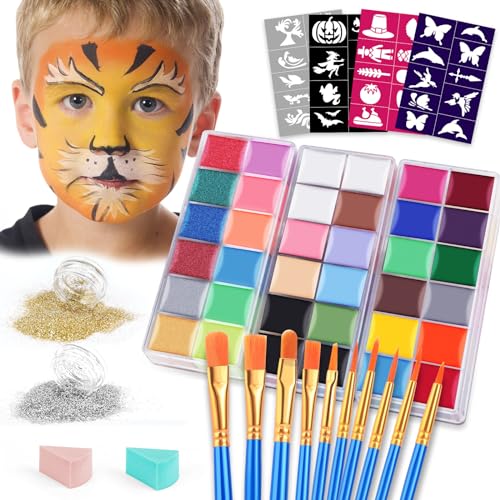 Top 10 Best Face Painting Kits Adults : Reviews & Buying Guide - Katynel