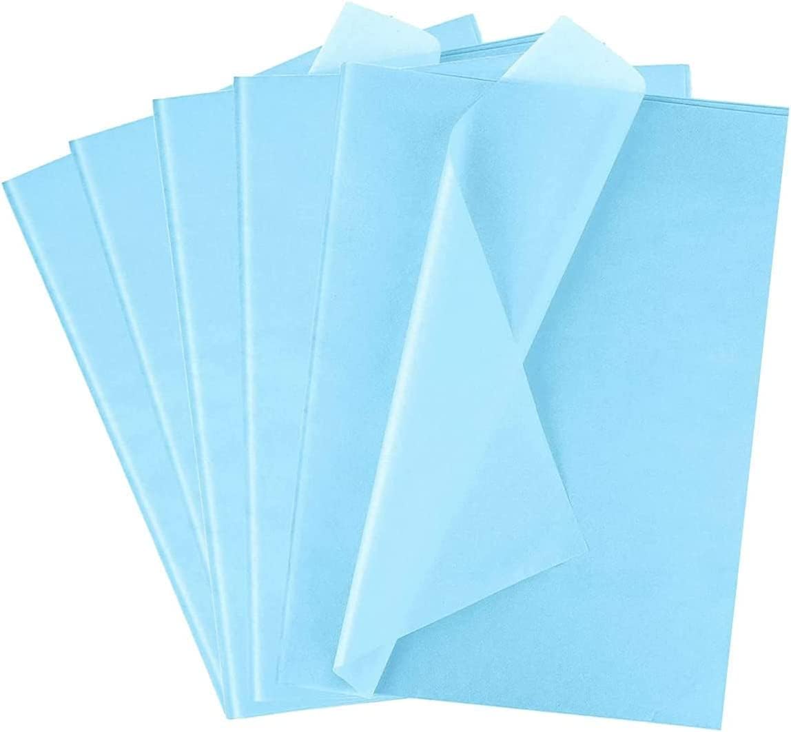 5 Sheets of Baby Blue Tissue Paper-20 x30(50cmx75cm)-Gift Wrapping ...
