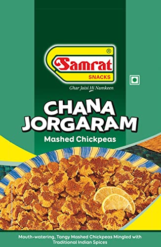 SAMRAT| CHANA JOR GARAM Mashed Chickpeas Spicy, & Sour Taste Snacks ...