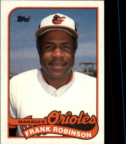 Frank Robinson Baseball Card