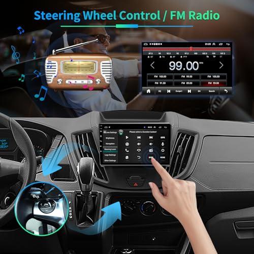 Snapklik.com : Android 13 4GB+32GB Car Stereo Upgrade Radio For Ford ...