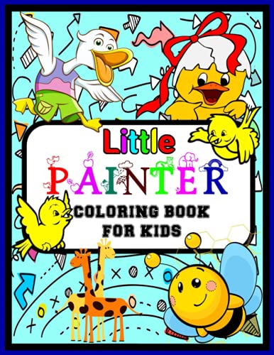 Little Painter Coloring Book For Kids Cool Coloring Pages Kids ...