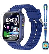 Amazon.com: Kids Smart Watch Gift for Girls Ages 3-12, IP67 Waterproof ...