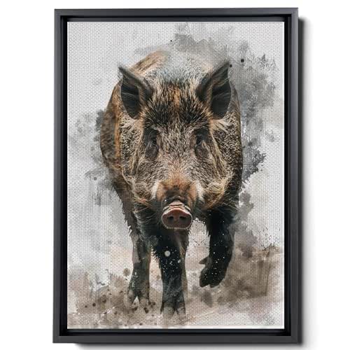 Amazon.com: wild boar print, Boar, Nursery Art, Woodland Animals ...