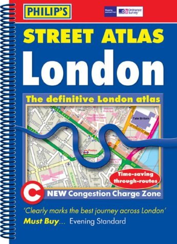 Philip's Street Atlas: London - Standard: Amazon.co.uk: Philip's Maps ...