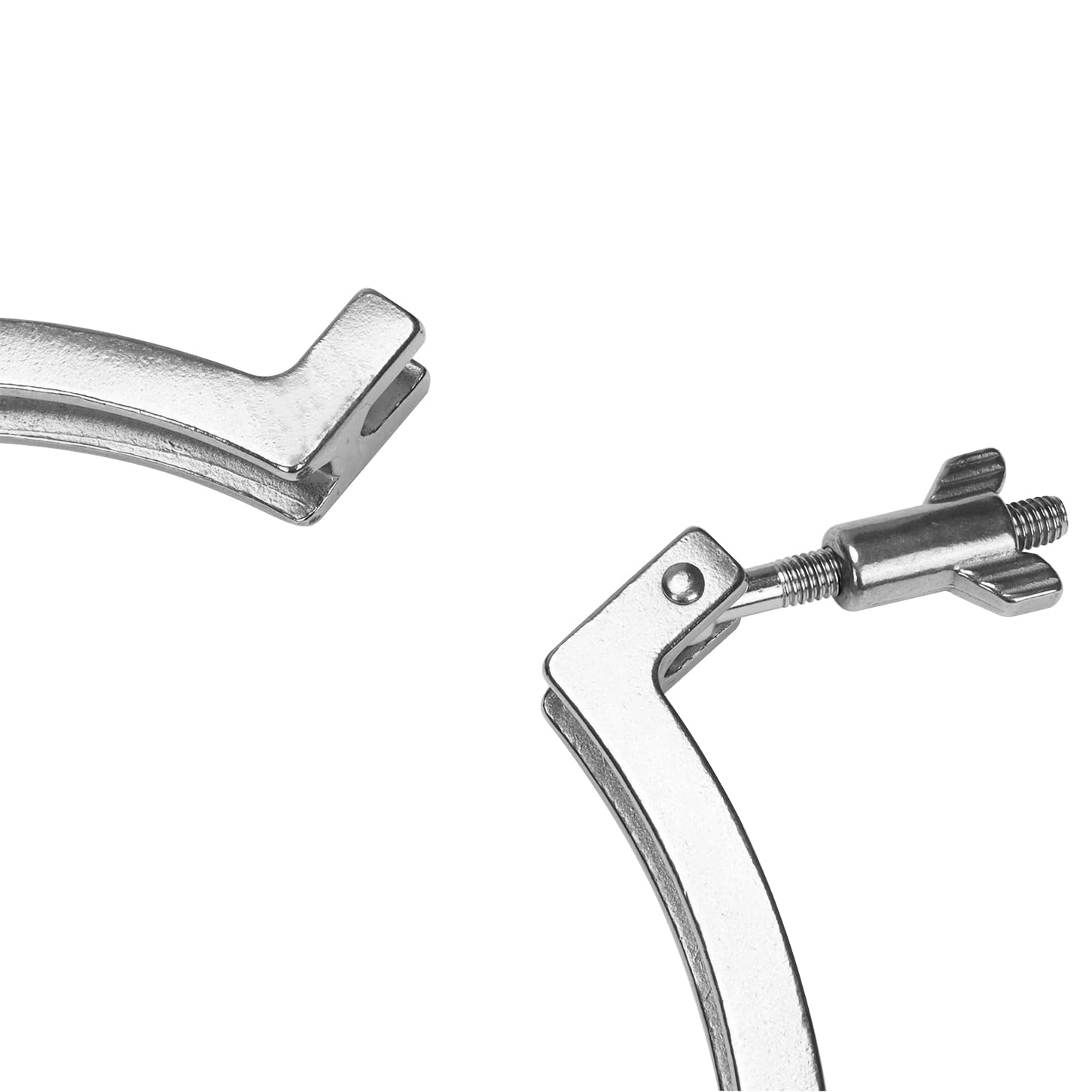Snapklik.com : DERNORD Stainless Steel Sanitary Clamp Single Pin Tri ...