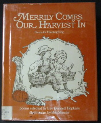Amazon.com: Merrily Comes Our Harvest in: Poems for Thanksgiving ...