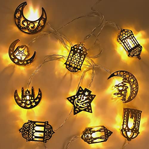 Ramadan Decorations String Lights, 83 & 126 Inch Star String Lights ...