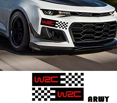 ARWY car Sticker car Stickers Exterior Vinyl WRC Car Sticker, 0.19 x 11 ...