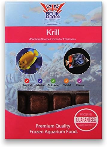 Frozen Fish Food -Krill 100g packs : Amazon.co.uk: Pet Supplies