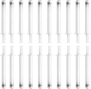 20 Pcs Disposable Vaginal Applicators Manual Pessary Applicators Smooth ...