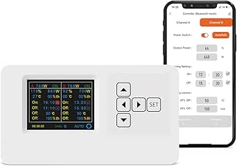 Amazon.com : SAMPHON Grow Light Controller, Dimming Controller Timer DC ...