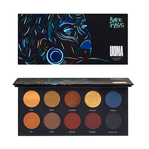 UOMA BEAUTY BLACK MAGIC COLOR PALETTE, 440g, POISE – BigaMart