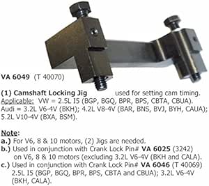 Amazon.com: ZDMak T40070 Camshaft Locking Jig Special Tool for Vw VAG ...