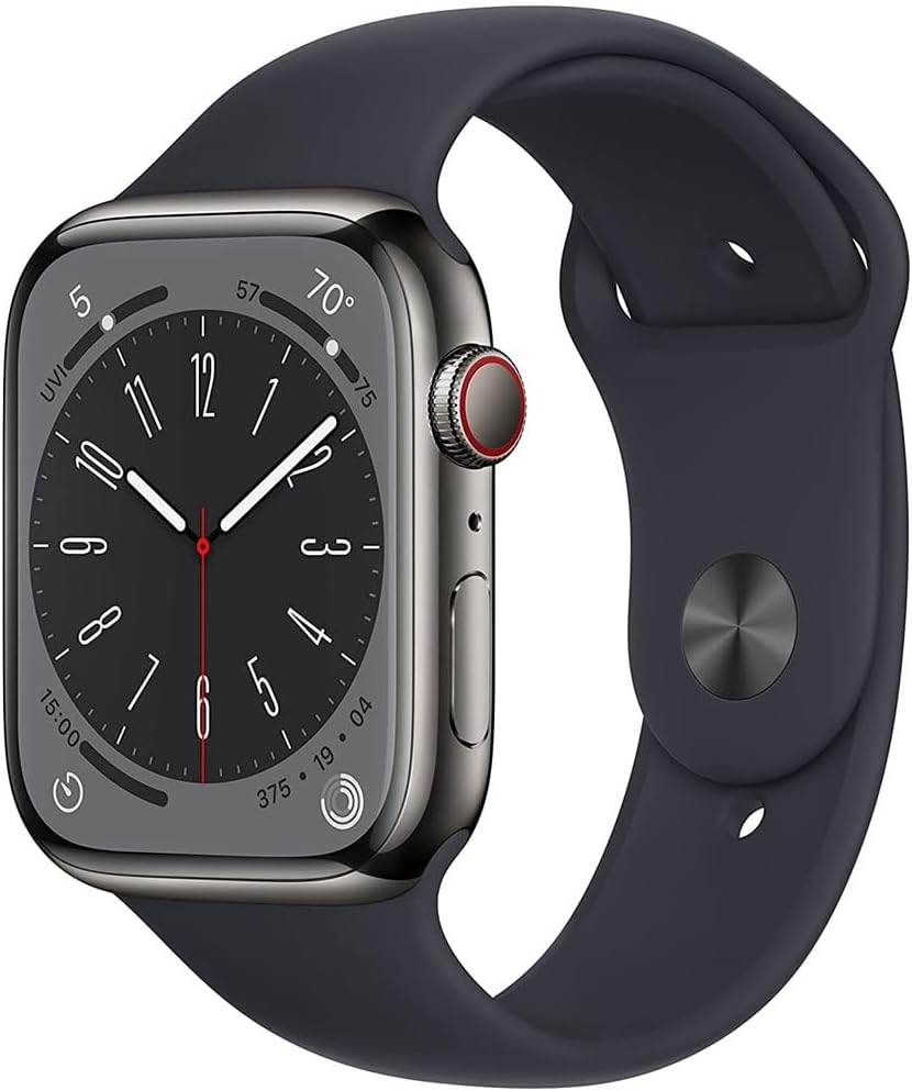 Amazon.com: Apple Watch Ultra [GPS + Cellular 49mm] Titanium Case with ...