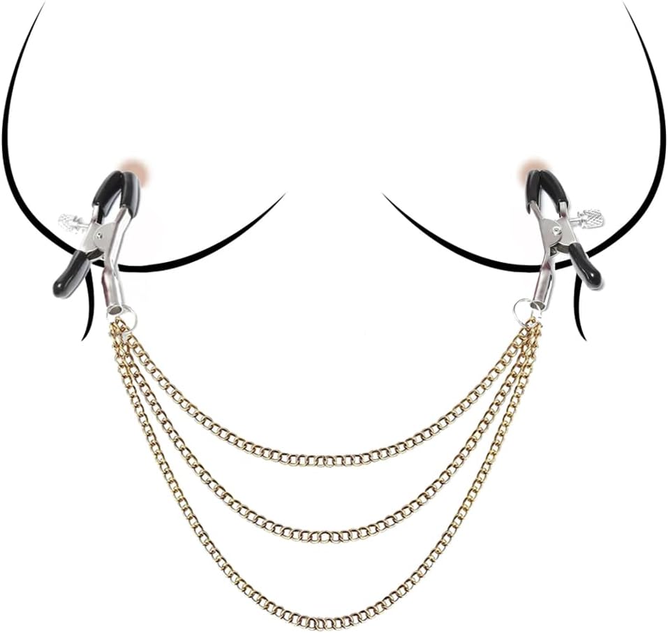 Amazon.com: Nipple Clamps Sensory Toys Women Nipple Toys Nipple Clips for Adult Play Adjustable ...